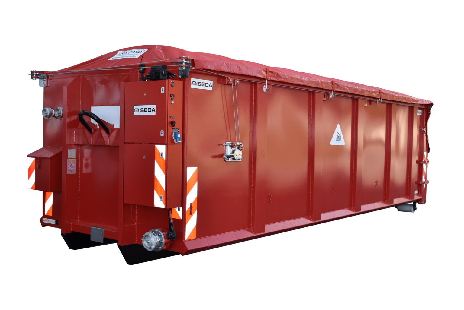 SIRCH Abrollcontainer Havarie|E-Car Transport und Quarantäne