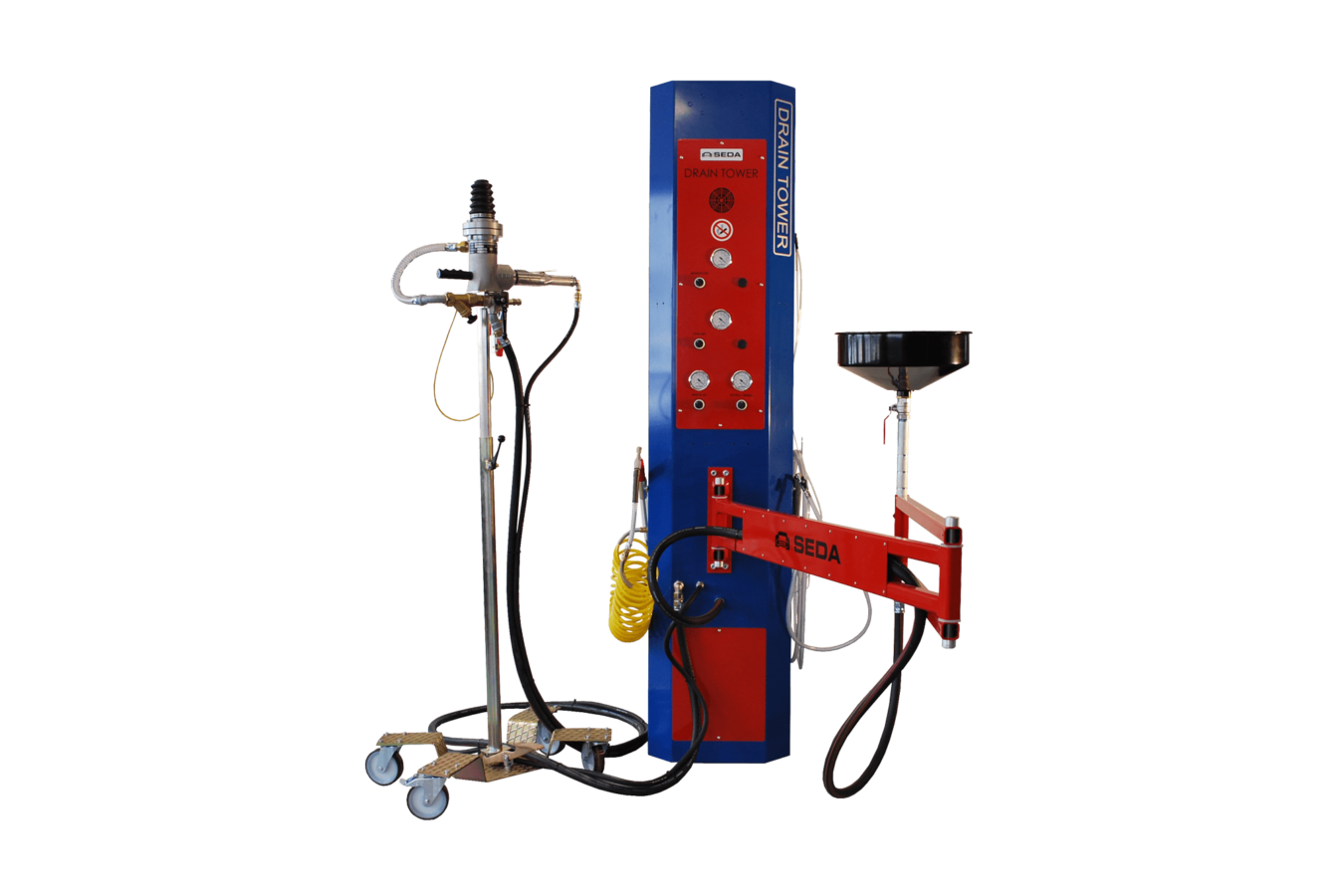 Stationary depollution systems by SEDA - Professional Car Recycling - SEDA