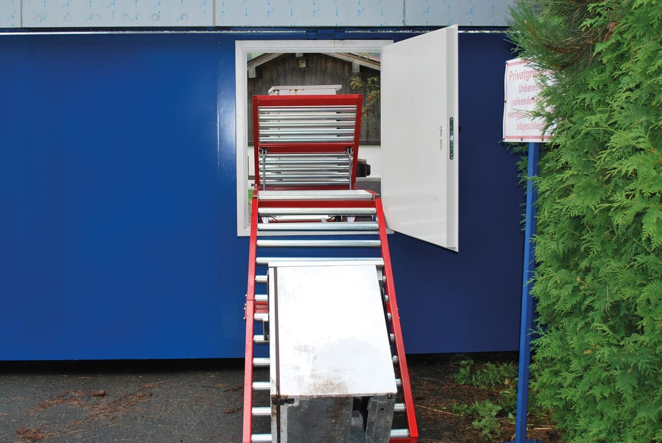 SEDA AFR Container - Mobile Kühlschrank-Trockenlegungsanlage
